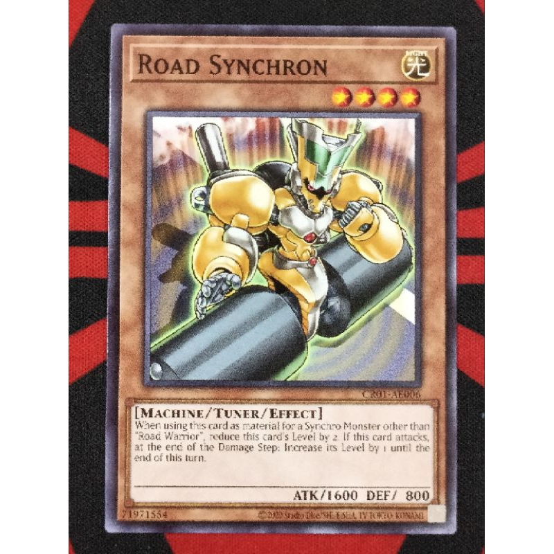 YUGIOH KONAMI CR01-AE006 Road Synchron (Common) | Shopee Philippines