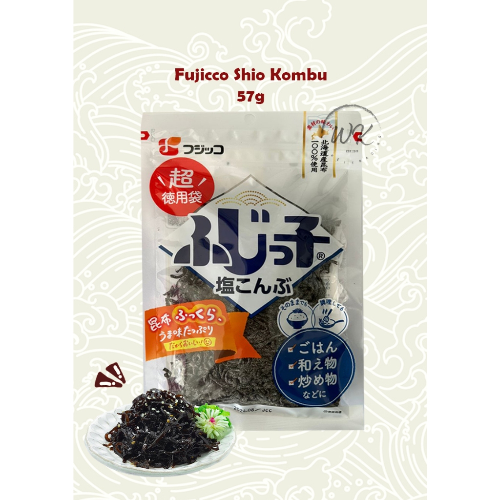 Fujicco Shio Kombu 57g | Shopee Philippines
