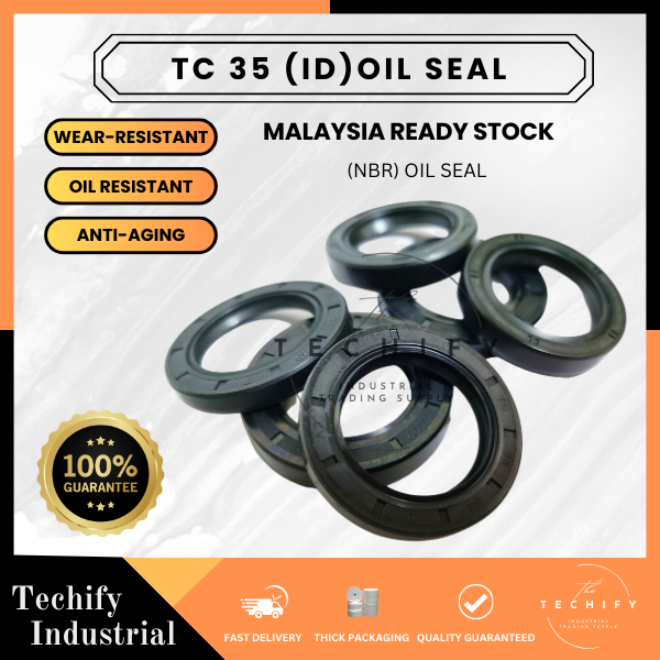 NBR TC 35 (ID) OIL SEAL (TC 35 X 42/45/46/47/48/50/52/55/56/60/62/65/72 ...