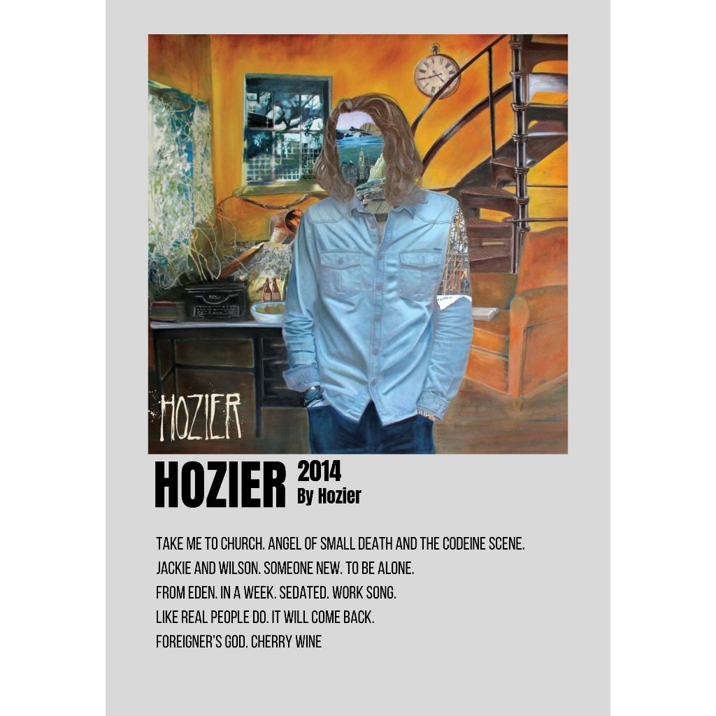 Album Cover Poster Hozier by Hozier | Shopee Philippines