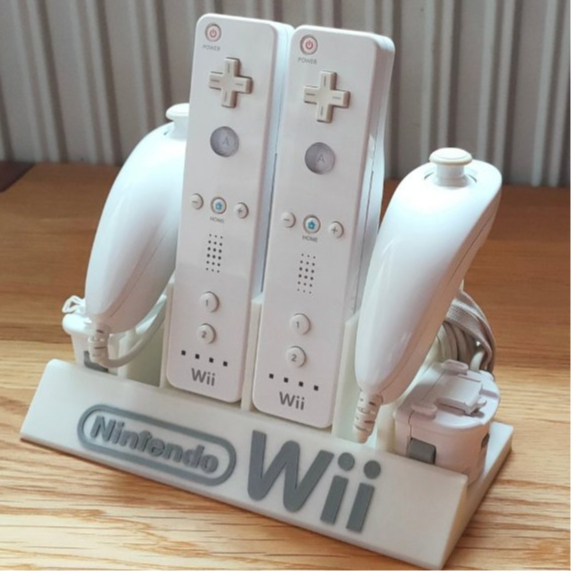Nintendo Wii Console And Remote Stand, whole Console Stand, Display ...