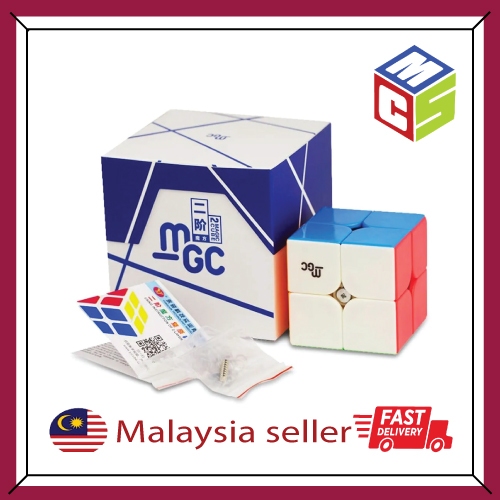 YJ MGC 2X2 MAGNETIC SPEEDCUBE | Shopee Philippines