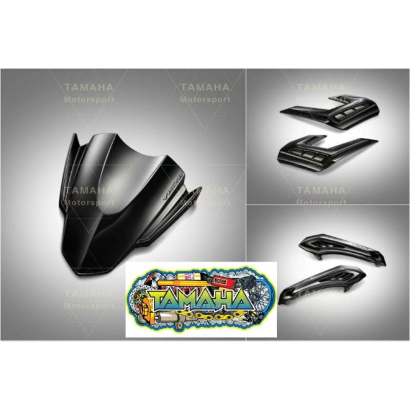 Yamaha Y15 Y15zr se 2023 aero kit velozi top set cover batman special ...
