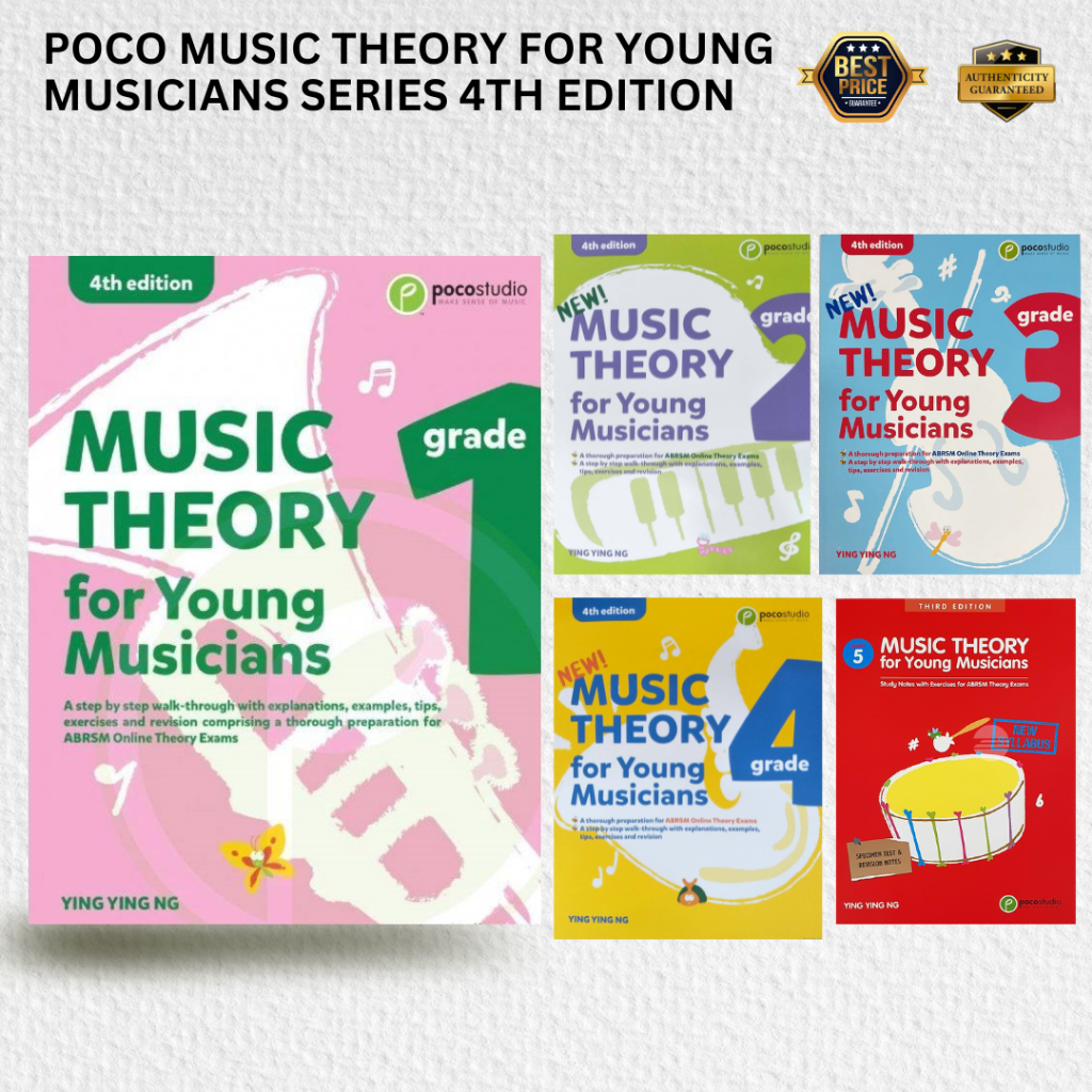 Poco Music Theory for Young Musicians Series [Grade1-5] 4th edition ...
