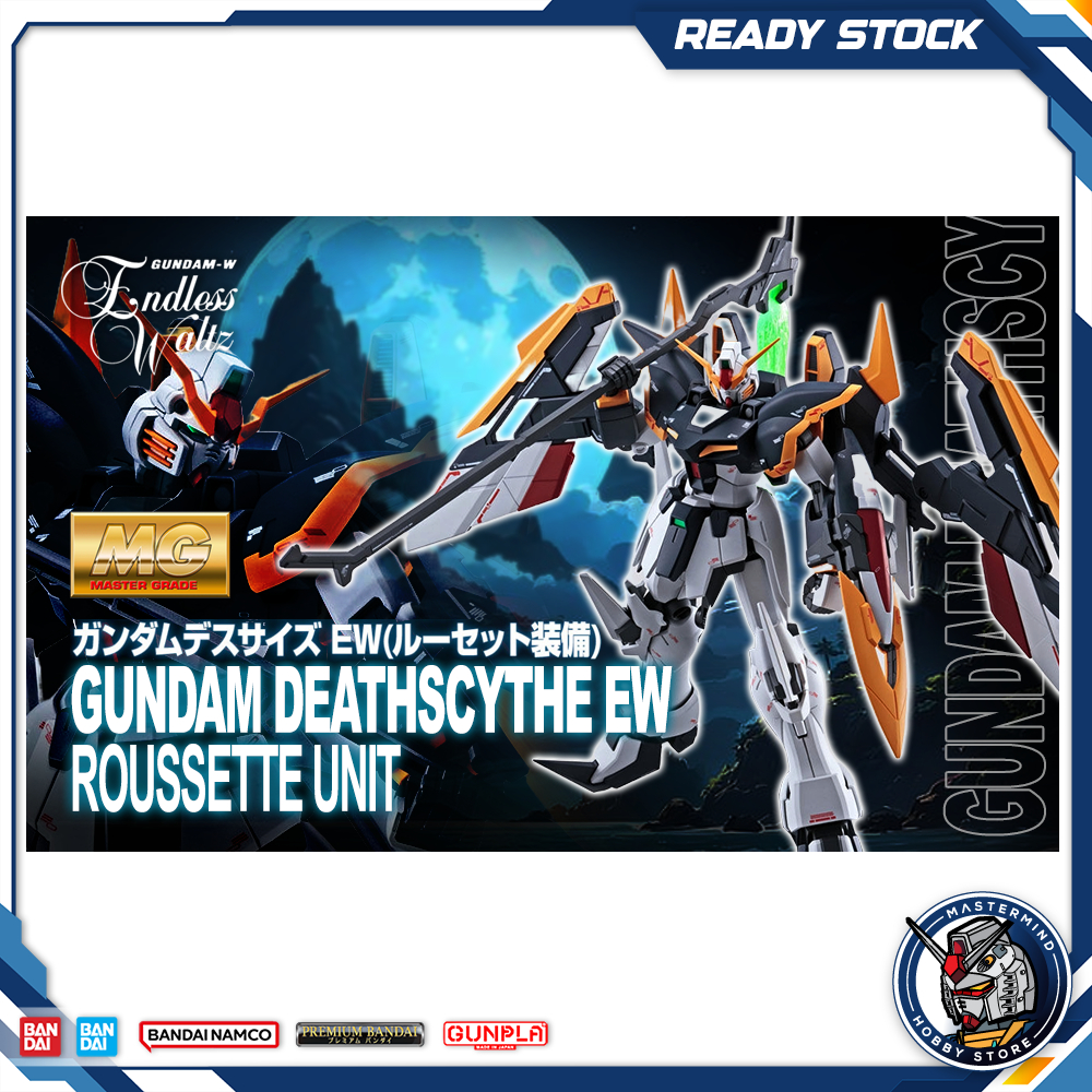 BANDAI MG 1/100 Gundam Deathscythe EW (Roussette Unit) Premium Bandai ...