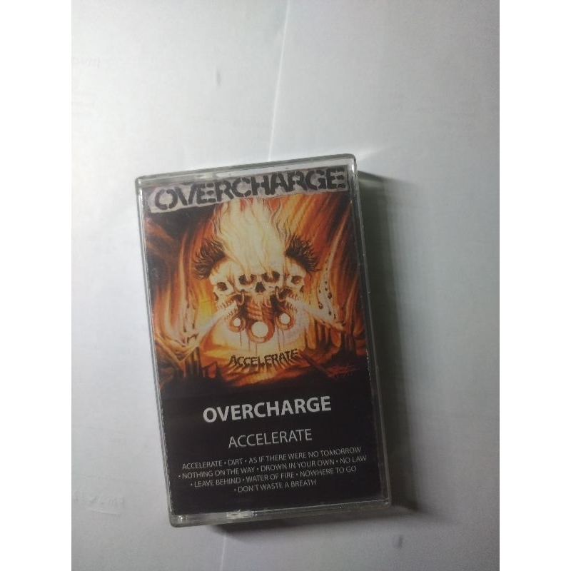Kaset OVERCHARGE "Accelerate" Cassette Tape | Shopee Philippines