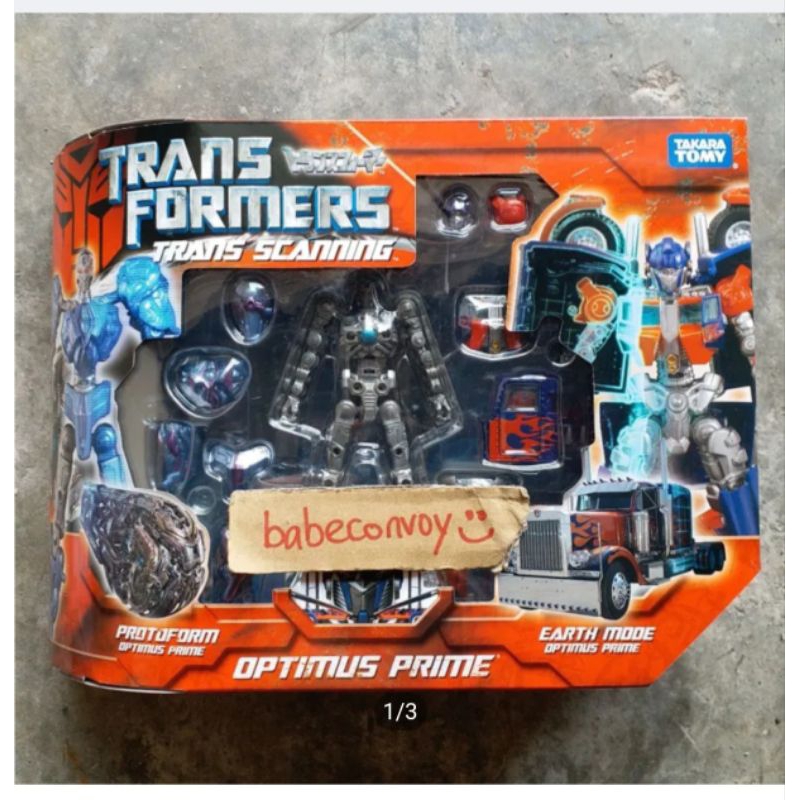 Transformers TS-01 Trans Scanning Optimus Prime MISB | Shopee Philippines