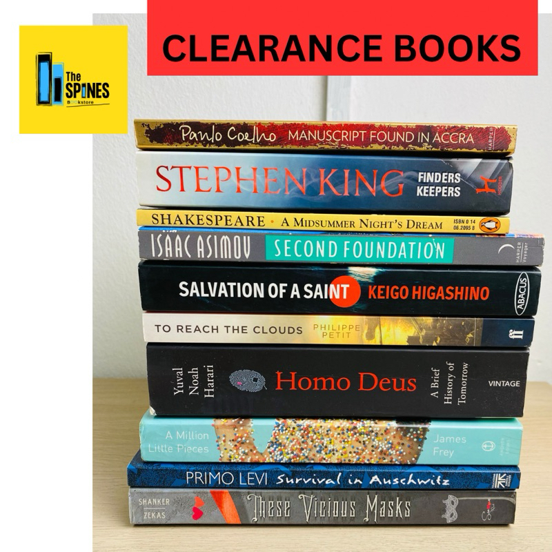 CLEARANCE BOOKS RM 4.90 ( Batch 18 ) | Shopee Philippines