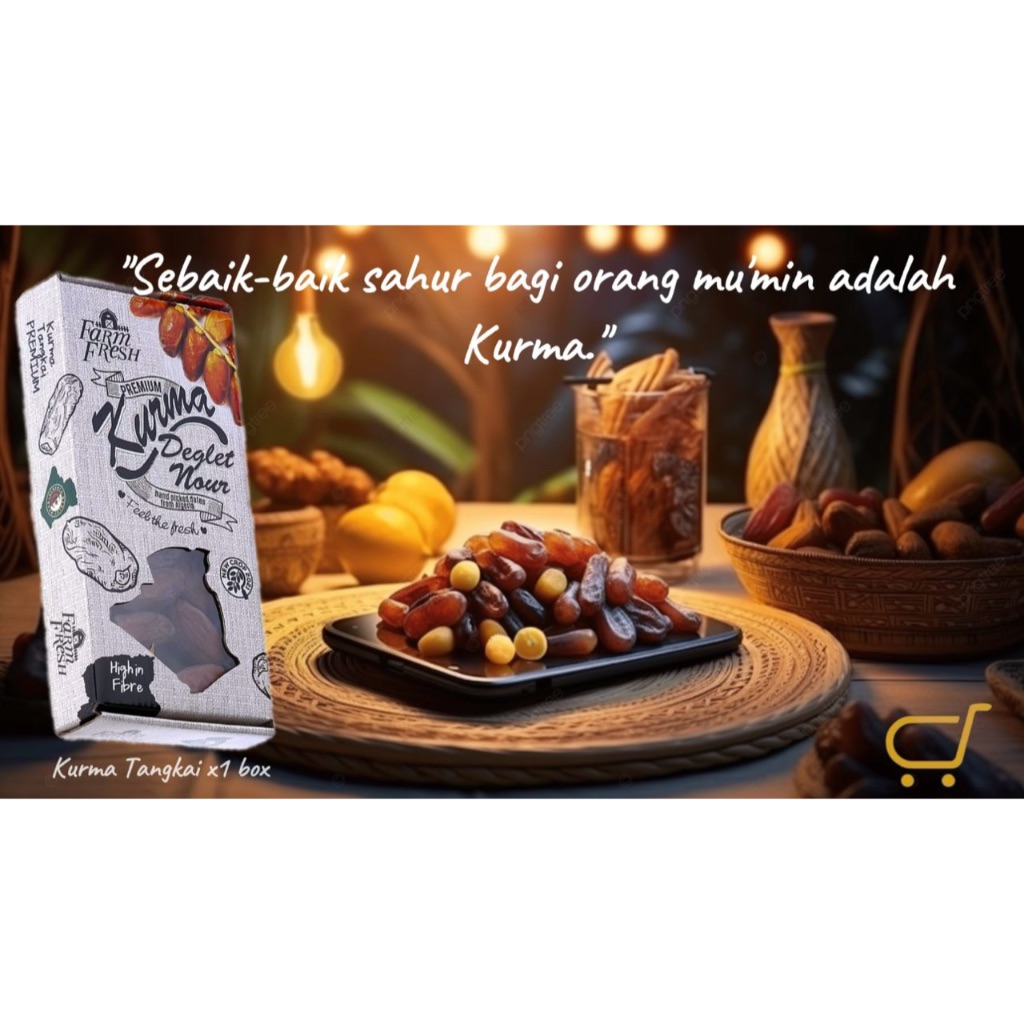 Farm Fresh Dates Stem 400g | Shopee Philippines