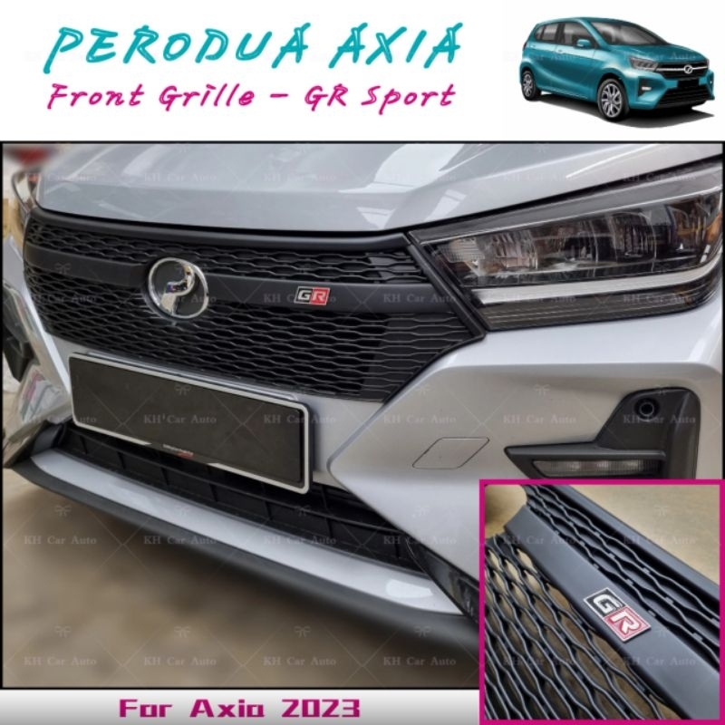 Axia 2023 Car Front Grille GR Sport Mesh Honeycomb Design KH Car Auto ...