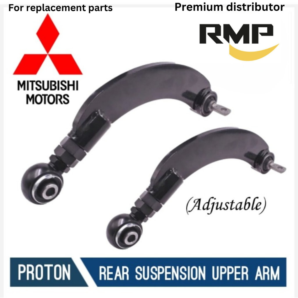 MITSUBISHI Rear Suspension Upper Arm (ADJUSTABLE) Set for Proton Preve ...