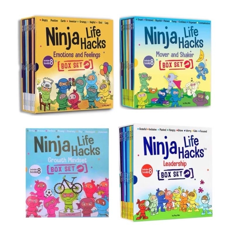 Ninja Life Hacks 32 Books Collection (4 Boxes) | Shopee Philippines