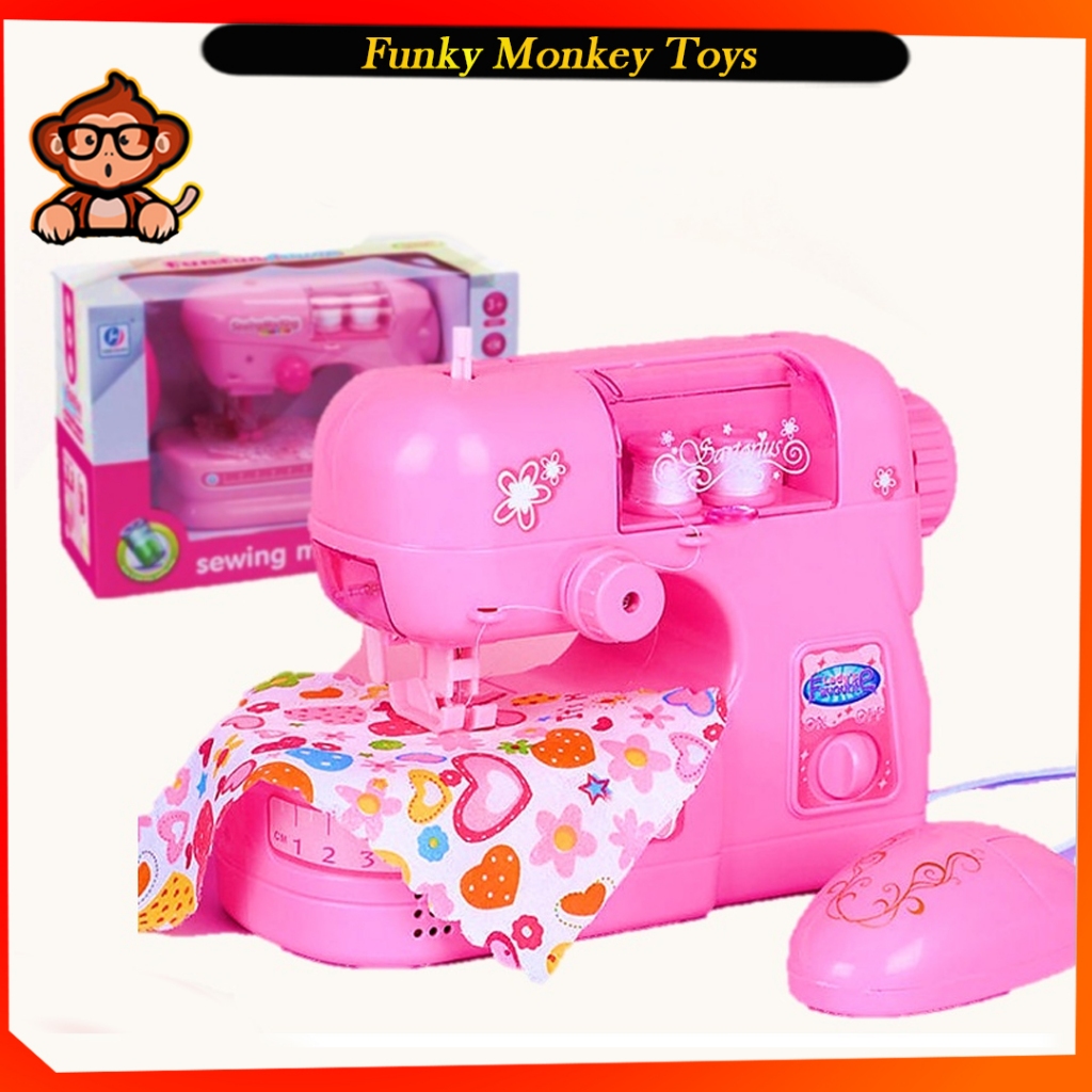 Simulation Sewing Machine with light & Music Toy Play Set Kids Pretend ...