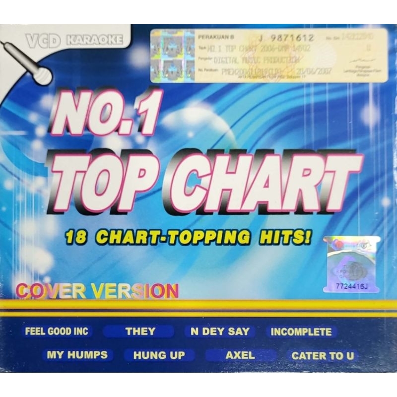 No.1 Top Chart - 18 Chart-Topping Hits (VCD) | Shopee Philippines