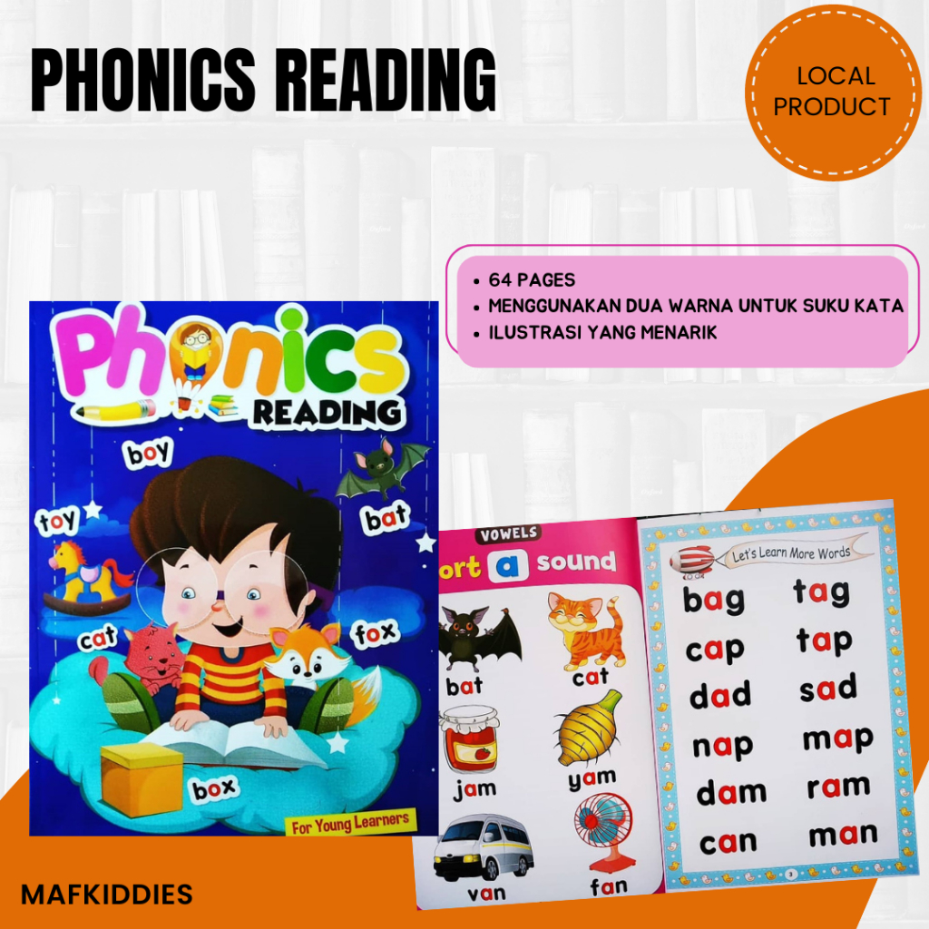 Mind To Mind Phonics Book Early Learning For Kindergarten And Primary ...