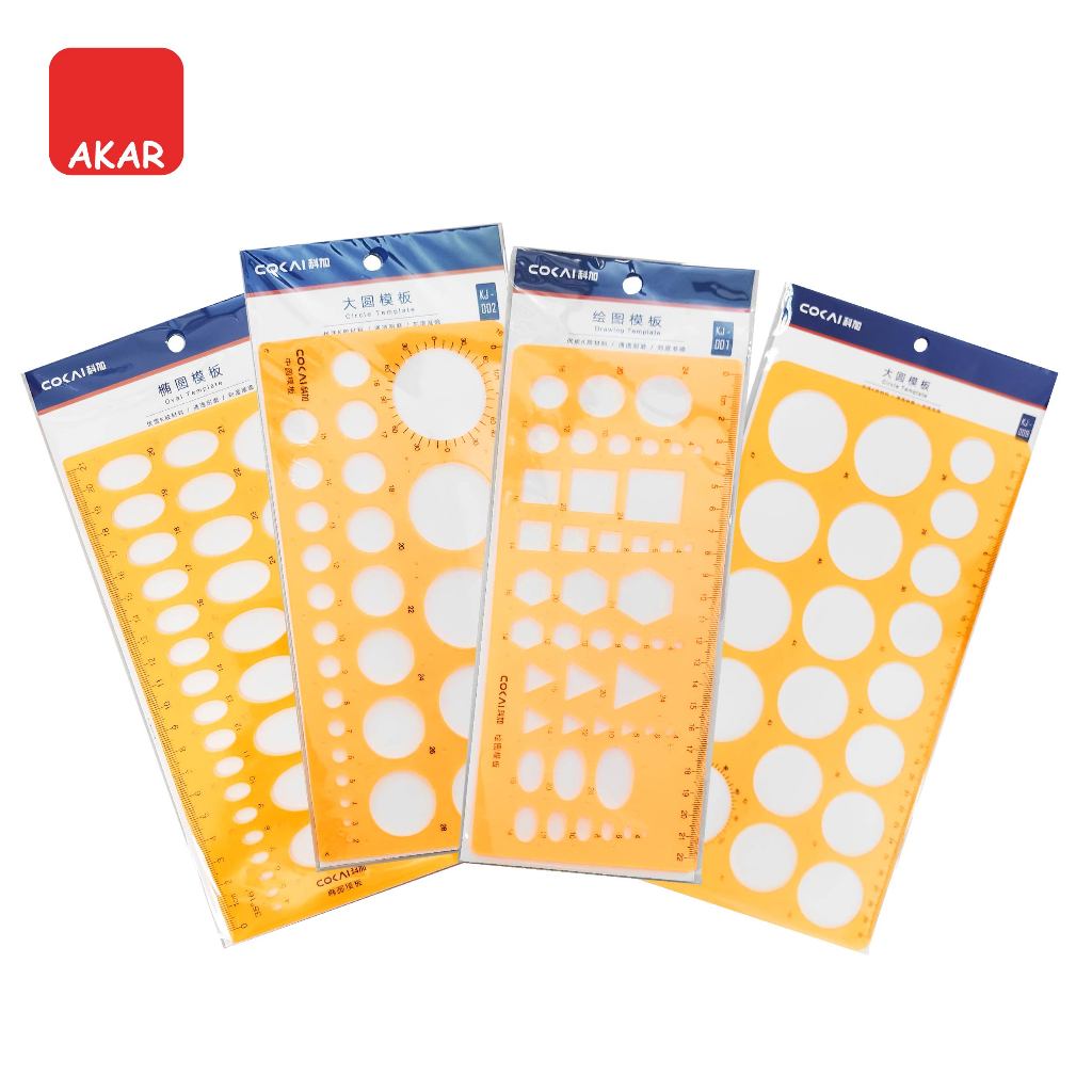 COKAI Circle Template Ruler / Technical Drawing Template Ruler ...