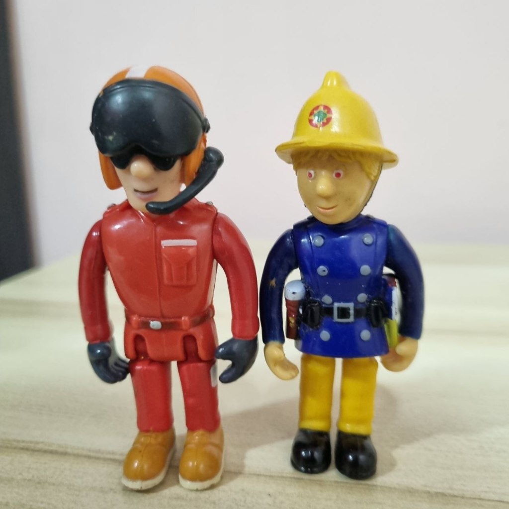 Fireman Sam Tom Thomos and Penny Morris combo set RM6 | Shopee Philippines