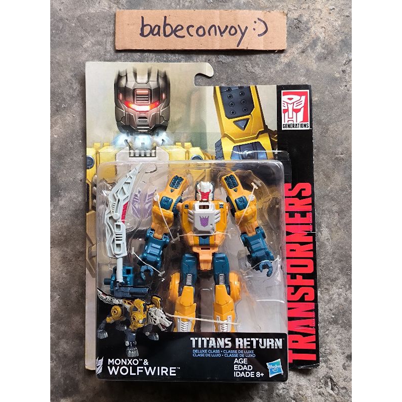 Hasbro Transformers Titan Returns Wolfwire Wierdwolf MISB | Shopee ...
