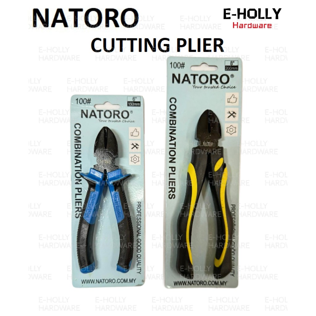 EHOLLY NATORO CUTTING PLIER 6" INCH / 8" INCH | Shopee Philippines