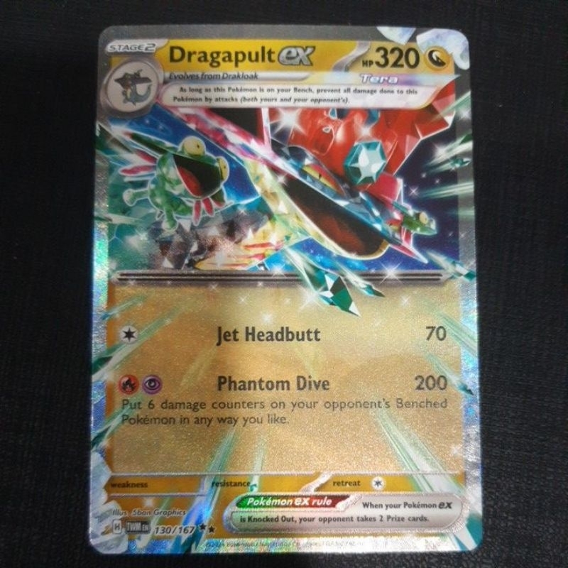Pokemon Card TCG : SV6 Twilight Masquerade : Dragapult ex 130/167 Ultra Pokemon Card | Shopee ...