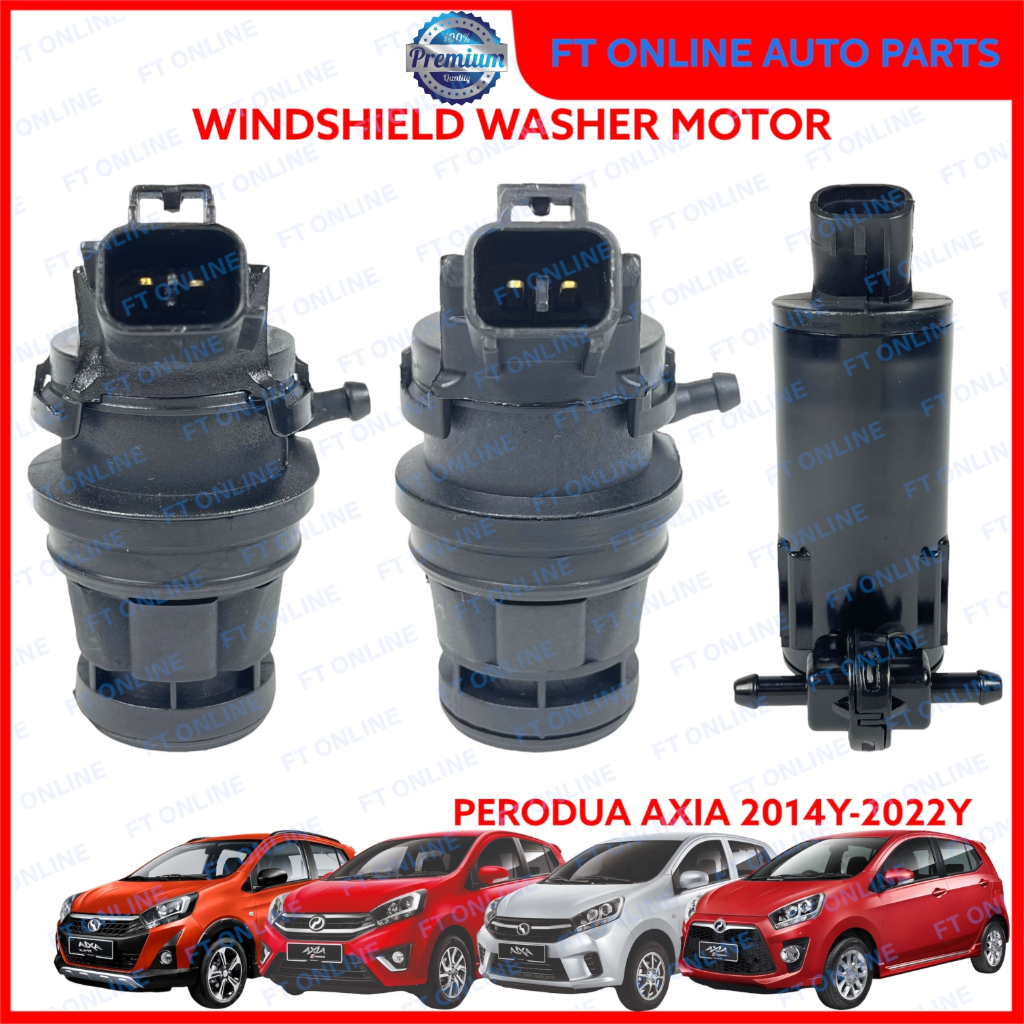 PERODUA AXIA 2014-2022 D87A D88N WASHER MOTOR/PUMP WINDSHIELD WIPER ...