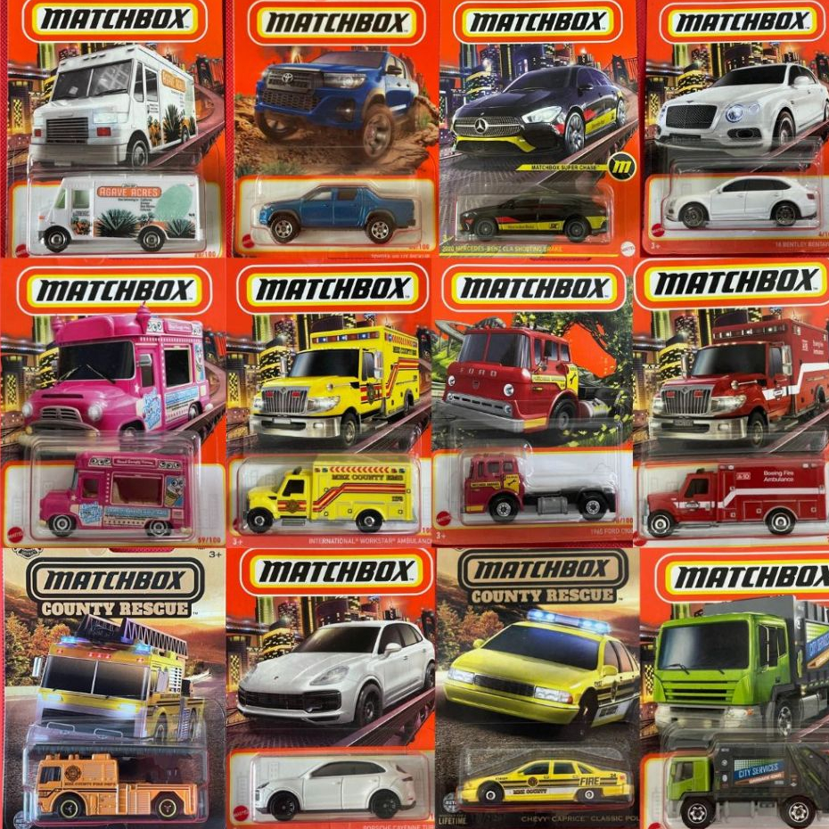 MATCHBOX DIECAST V1 TOYOTA HILUX RIVIAN R1T FORD F150 LAMBORGHINI ...