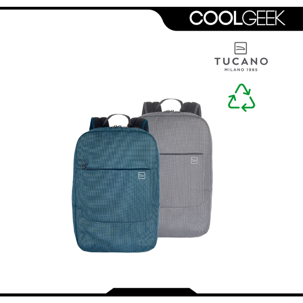 Tucano LOOP Backpack for Laptop 15.6" - Black / Light Blue | Shopee ...