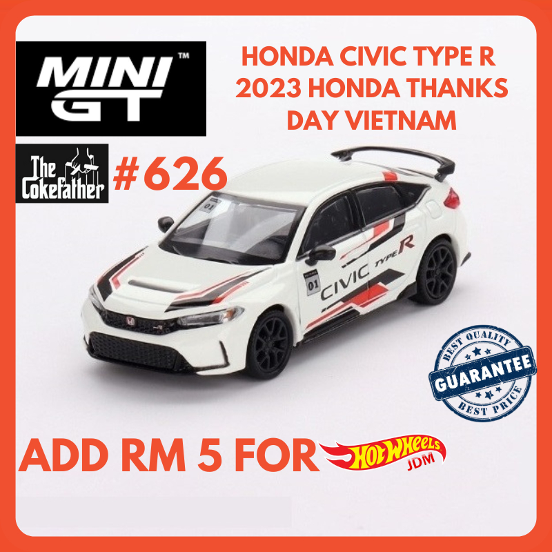 MINI GT 626 Honda Civic TYPE R 2003 Honda Thanks Day Vietnam 626 ...