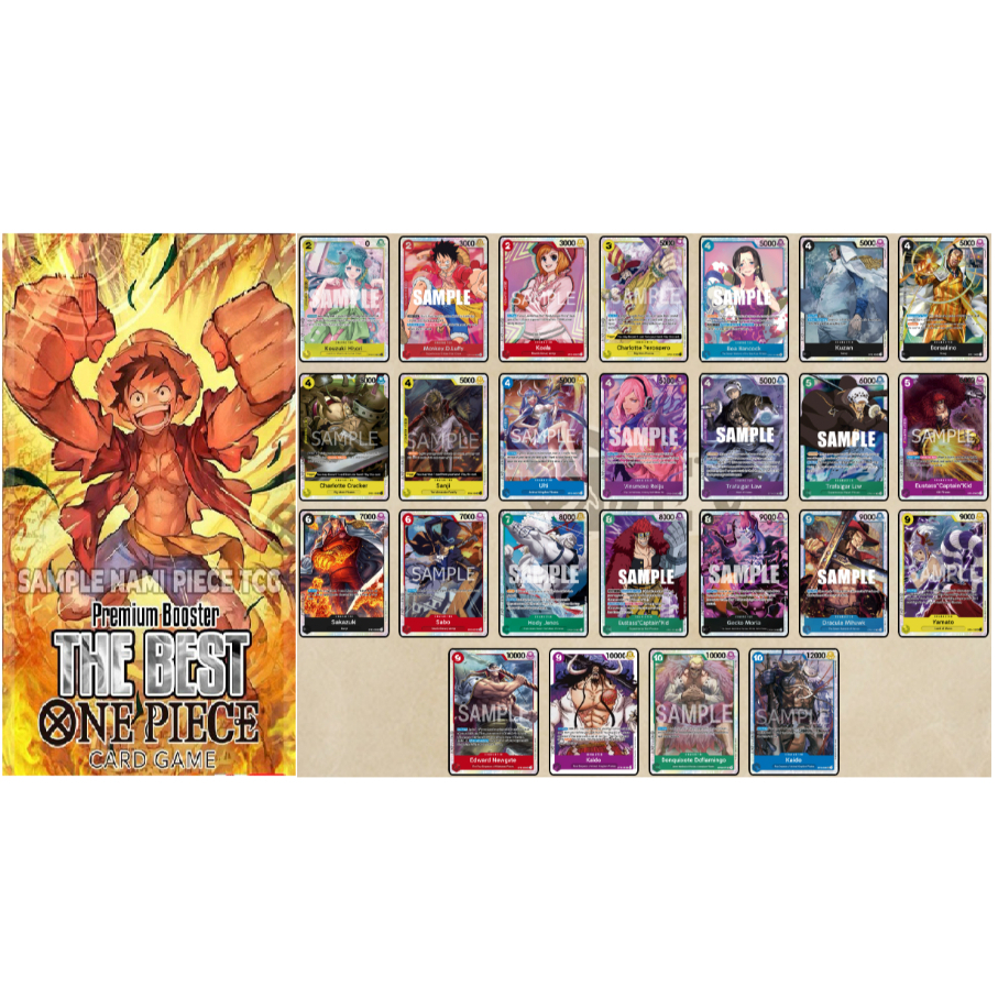 One Piece Card Game PRB01 SR Single All Reprint SR | Shopee Philippines