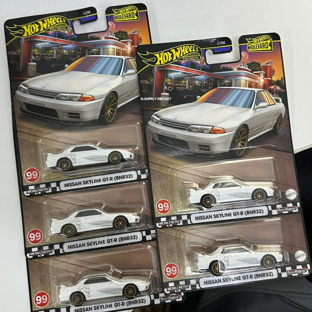 HOT WHEELS BOULEVARD Premium Nissan Skyline GT-R GTR BNR32 JAPAN JDM ...