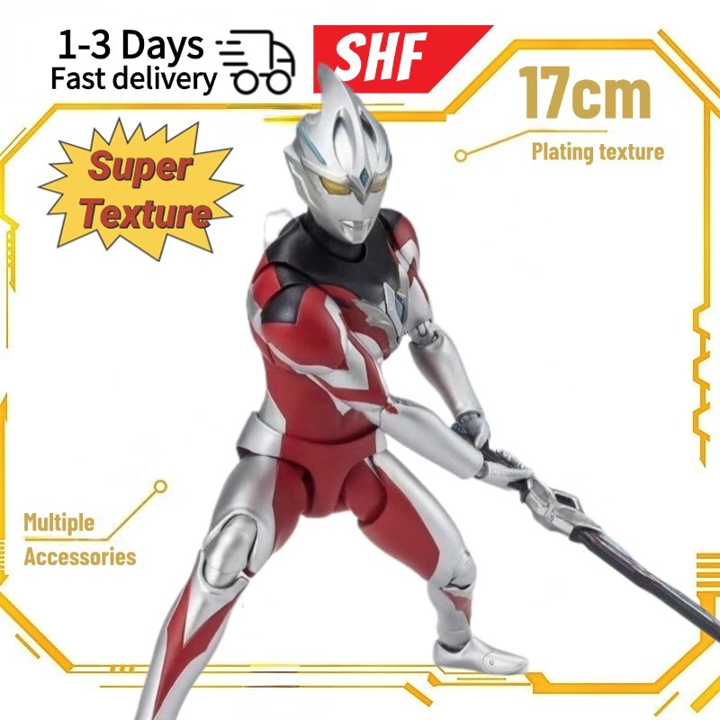 2024 New Ultraman Arc 17CM & 17 Joints Super Movable Ultraman action ...