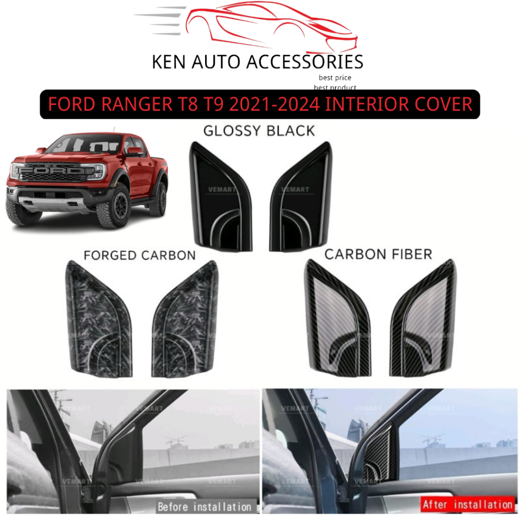 FORD RANGER T8 T9 2021-2024 INTERIOR COVER INDOOR PILLAR FRAME COVER ...