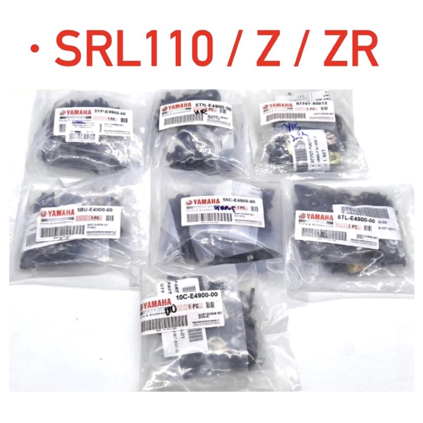 Yamaha Lagenda SRL110 / SRL110z / SRL110zR 110 Z ZR Set Body Cover ...