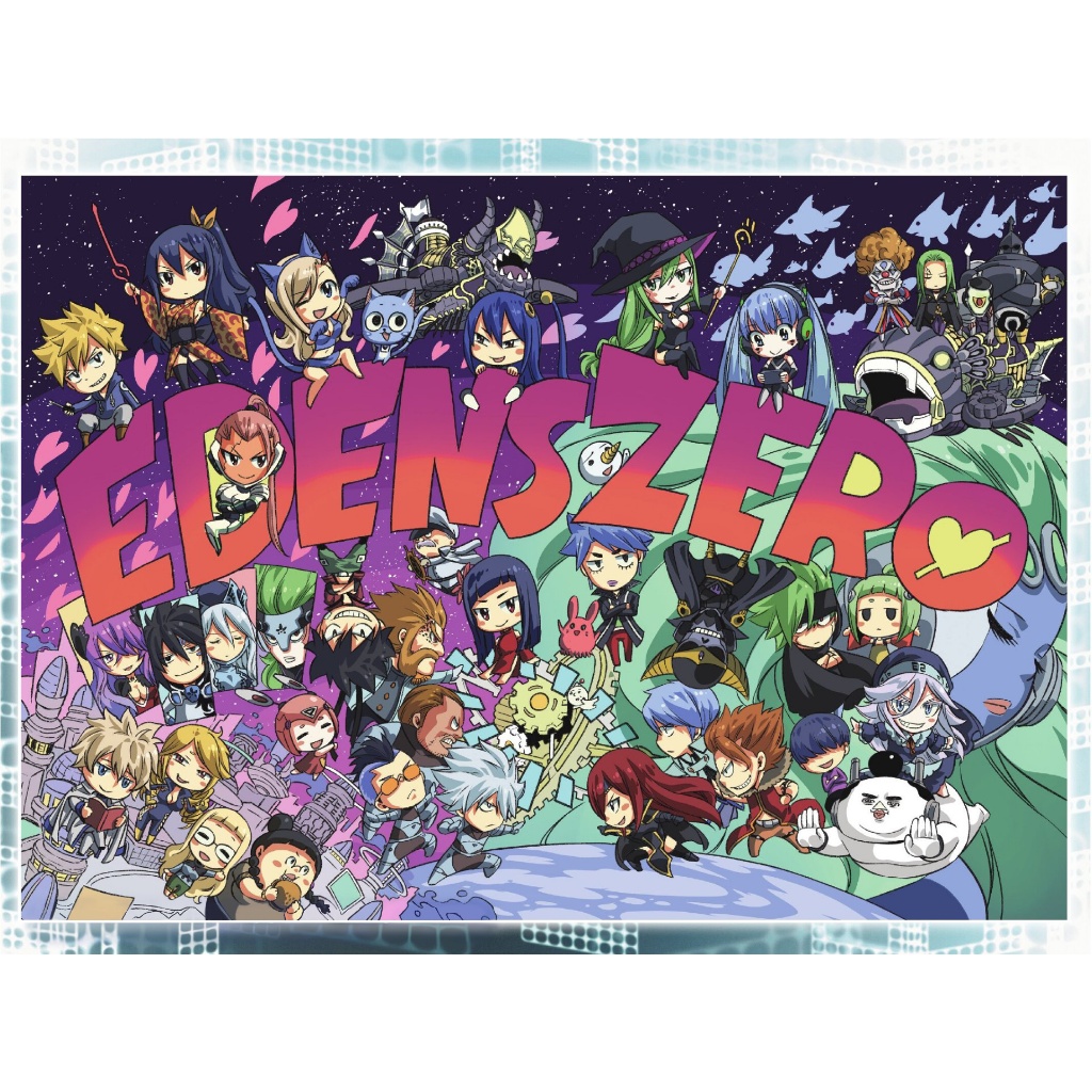 4R/A6 Mini Poster Manga Edens zero + Fairy tail 100 year quest | Shopee ...