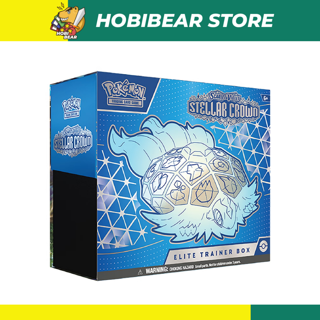 Pokémon TCG: Scarlet & Violet SV07 Stellar Crown Elite Trainer Box ETB ...