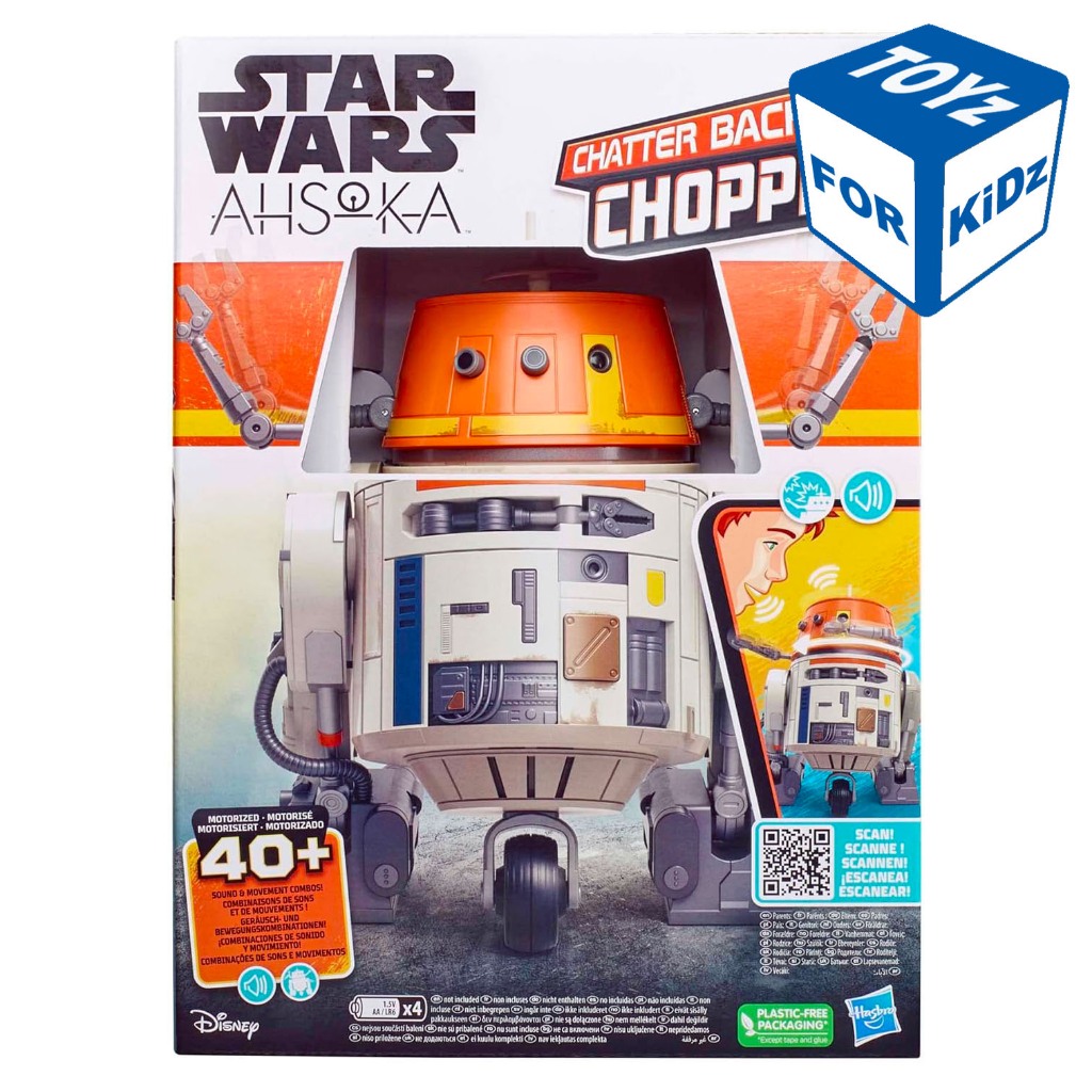 STAR WARS Chatter Back Chopper Ahsoka Animatronic, Interactive Toys | Shopee Philippines
