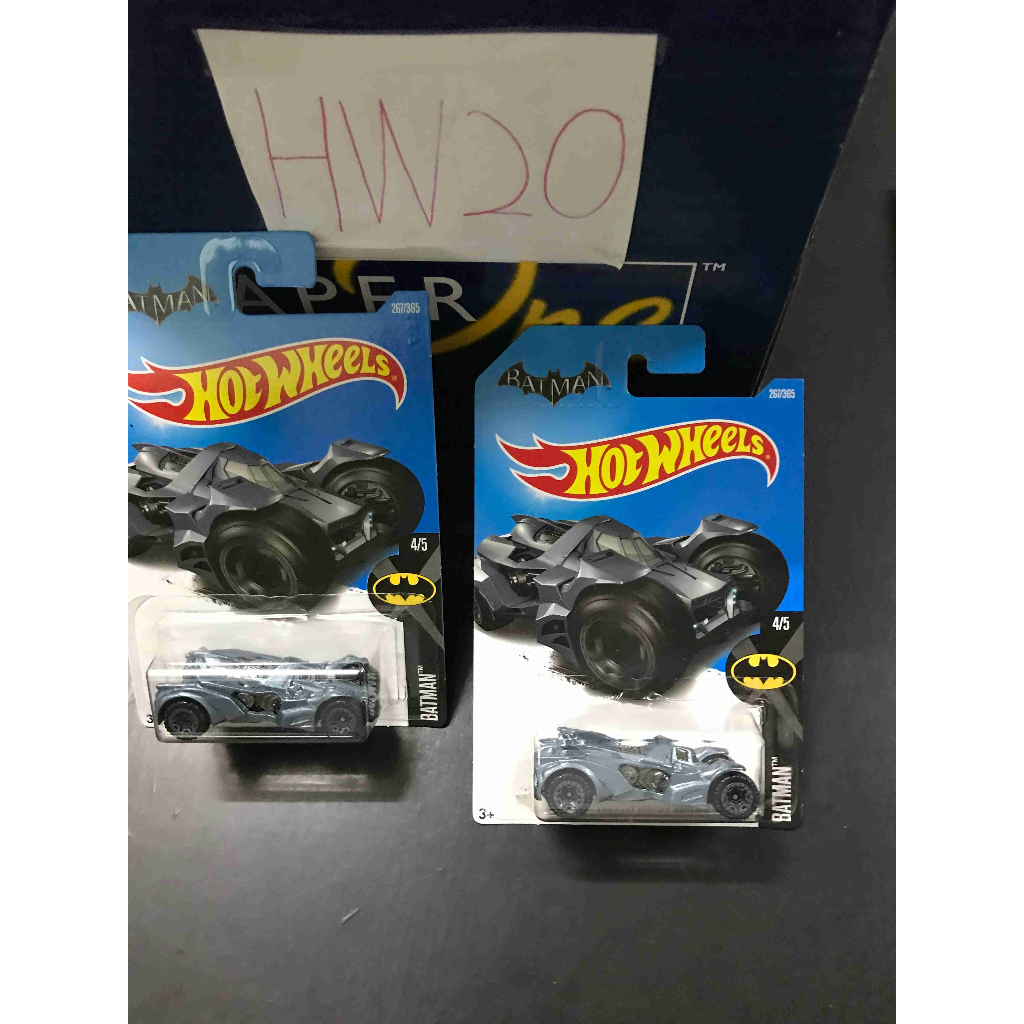 Mattel Hotwheels Batman Arkham Knight Batmobile GREY Price for 1 (HW20 ...