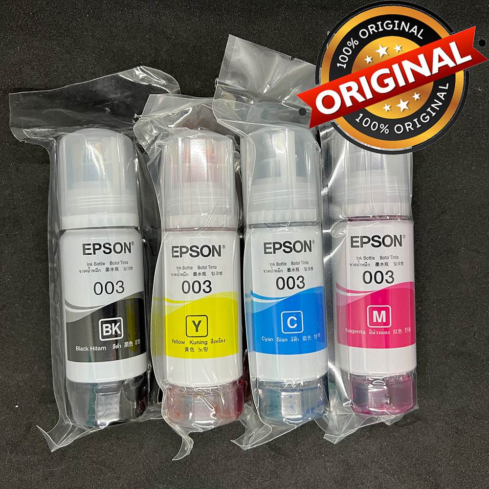 Epson Ink 003 For L1110/L3110/L3116/L3150/L3156/L5190/L5196/L1210/L3210 ...