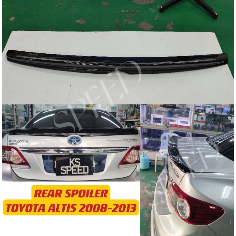 TOYOTA COROLLA ALTIS 2008-2013 REAR SPOILER BELAKANG | Shopee Philippines