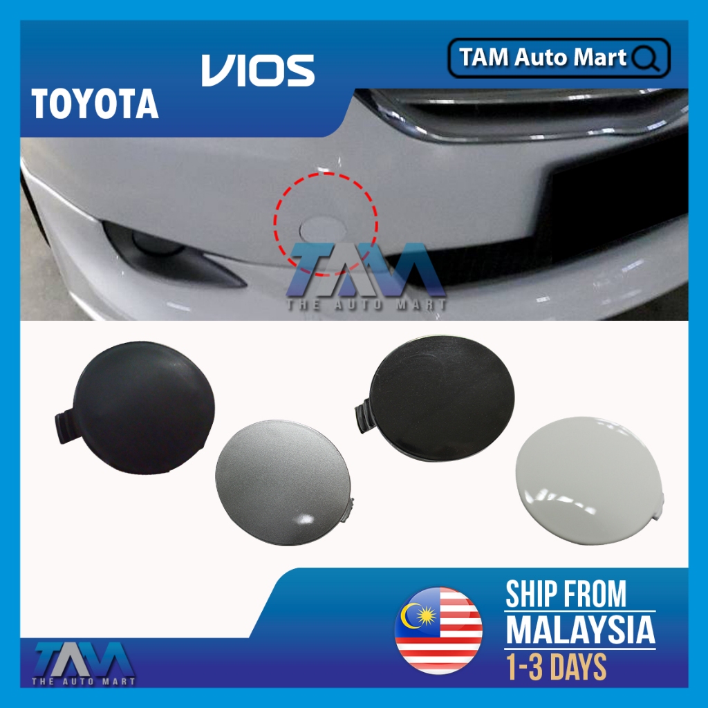 Toyota Vios Tow Hook Cover Front Bumper Tow Hook Eye Cover Cap Fit For ...