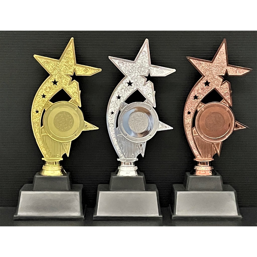 Plastic Trophy SM014 Plastic Trophy Screw Medal (School Sports Gift and ...
