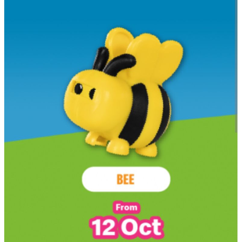 McDonald's latest toy Adopt Me Bee | Shopee Philippines