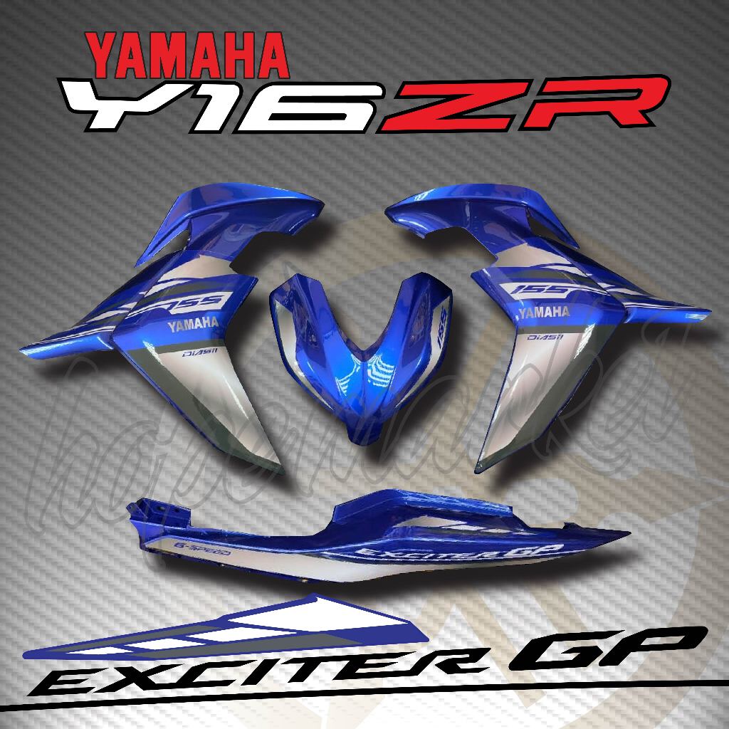 STRIPE MOTOR YAMAHA Y16ZR EXCITER GP 155 CUSTOM BODY STICKER | Shopee ...