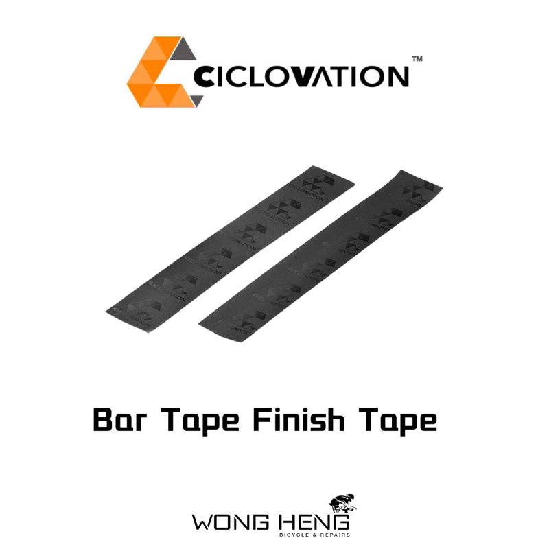 Ciclovation Highly Elastic Bar Tape Finishing tape(1 Pair) | Shopee ...