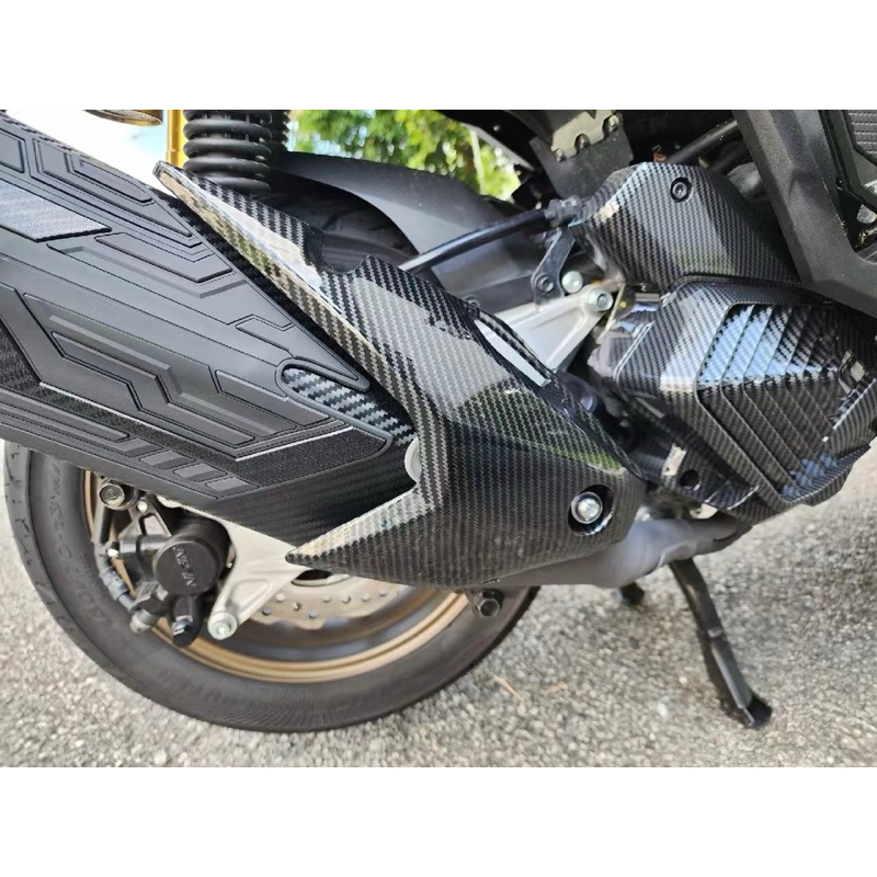 HONDA ADV160 ADV150 Exhaust Cover Guard Kit Exhaust Pipe End Cap ...