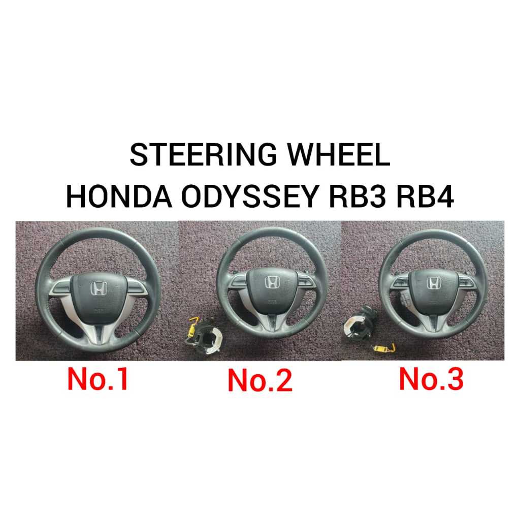 Steering Wheel / Steering Wheel / Install and Play Honda Odyssey RB3 RB4 / Steering Wheel ...