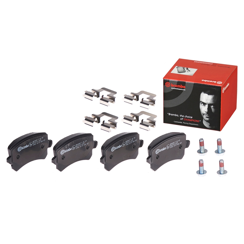 Volkswagen Passat 1.8 TSI / Passat CC 2.0 - Brembo Xtra Brake Pad (Rear ...