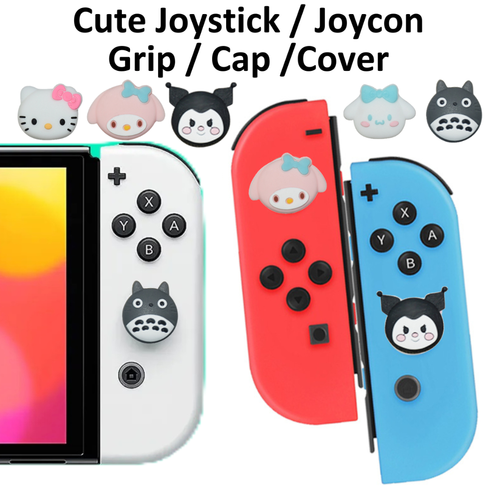 Joystick Grip Cap Joycon Grip Joystick Protector Nintendo Switch ...