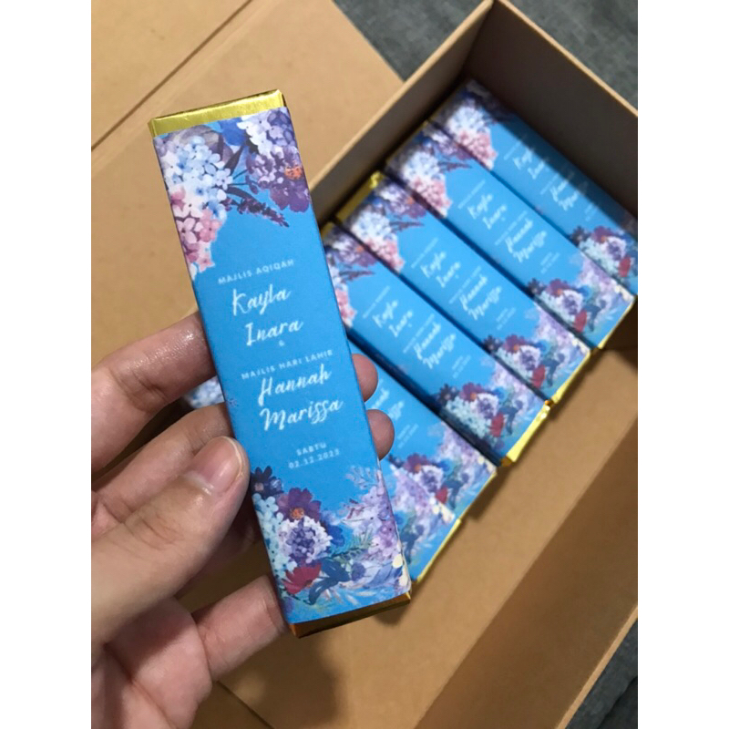 ( RM0.75 only!) choco bar coklat bar doorgift kahwin aqiqah cenderahati ...