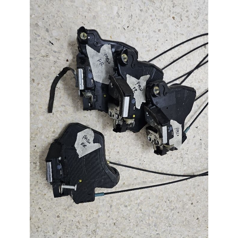 Toyota door lock used from halfcut japan , passo myvi caldina wish ...